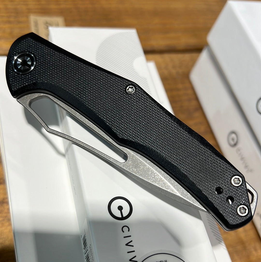 Civivi Fracture Linerlock Black – Pops Knife Supply
