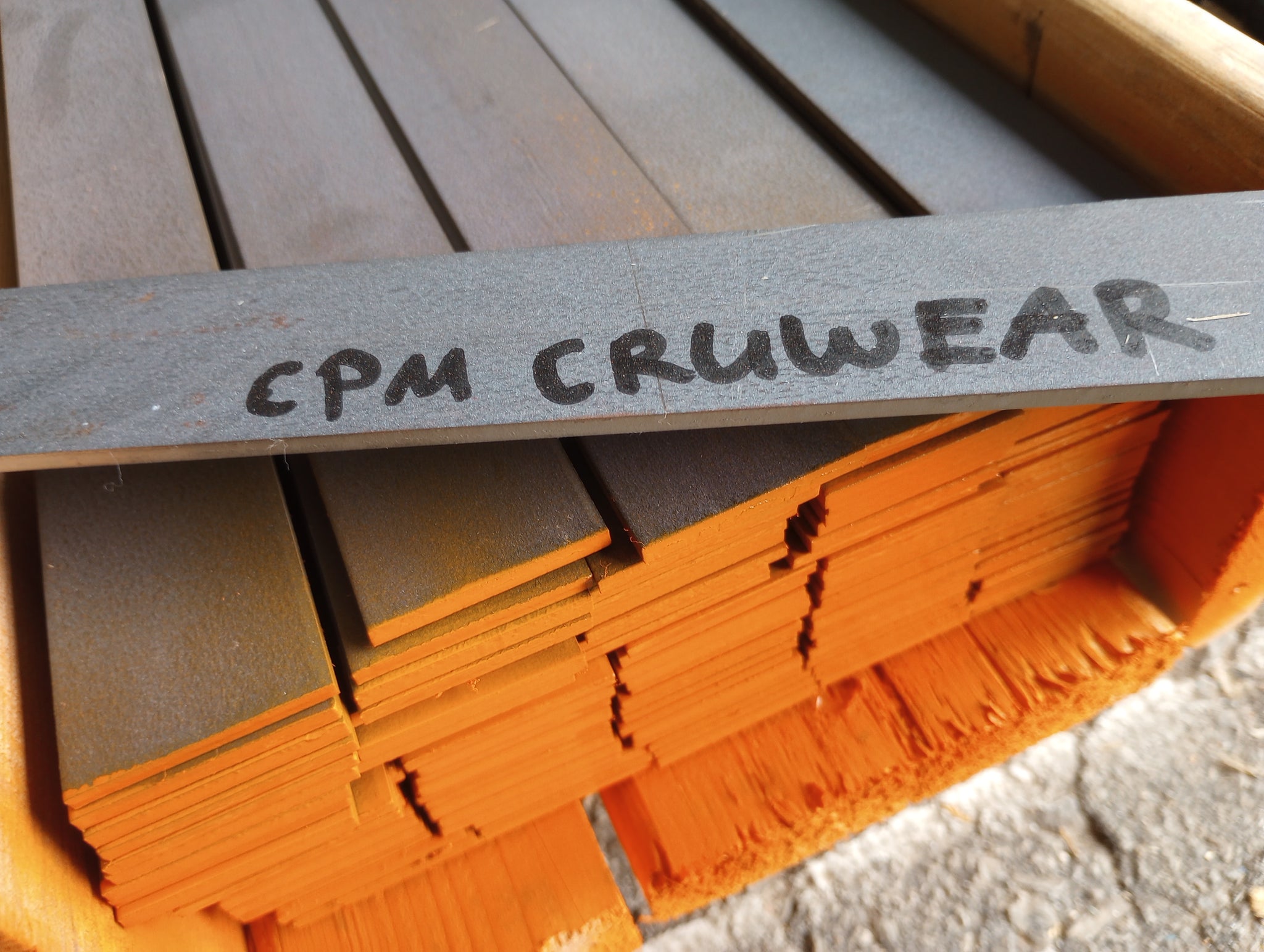 CPM Cru-Wear Steel – Pops Knife Supply