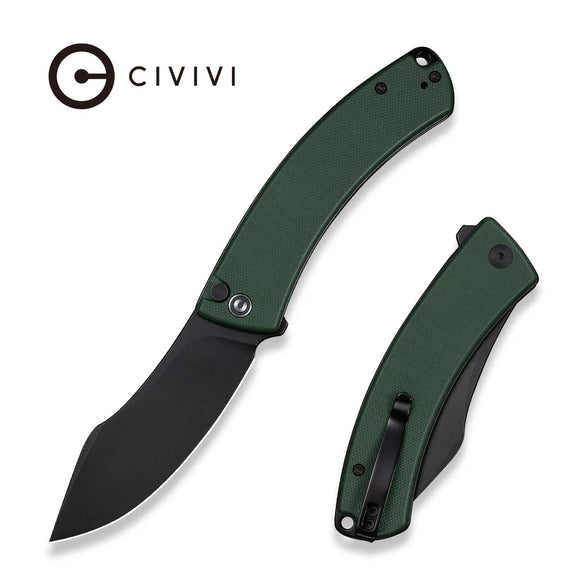 Civivi Outlaw Muk Button Lock Green – Pops Knife Supply